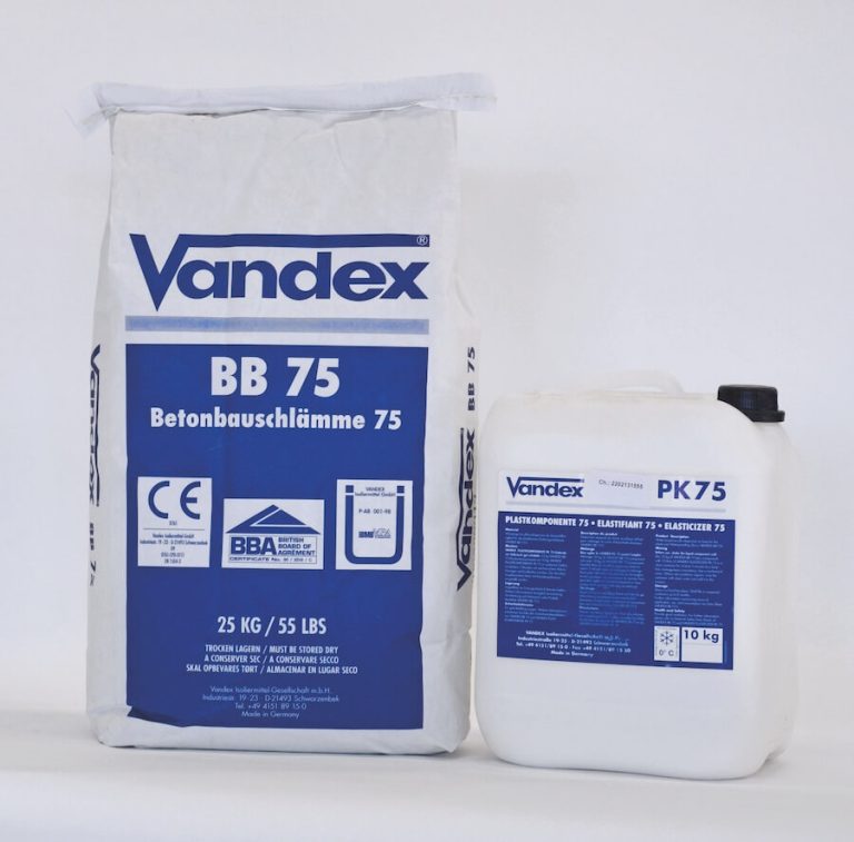 VANDEX BB 75 E Elasticised Waterproofing Slurry - 35kg | BaseTec